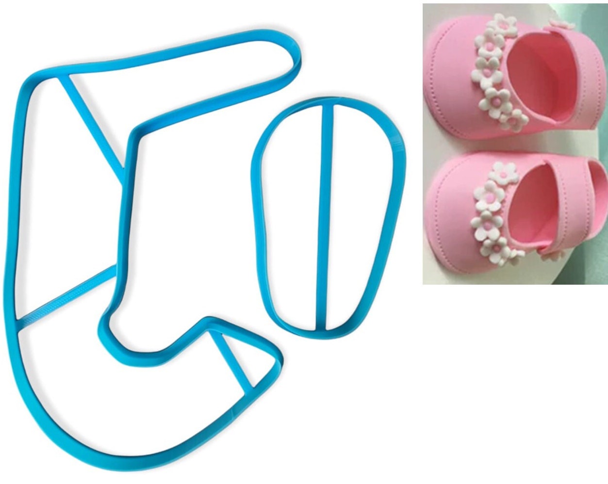 Baby Girl Shoe Fondant Cutter STL - Etsy