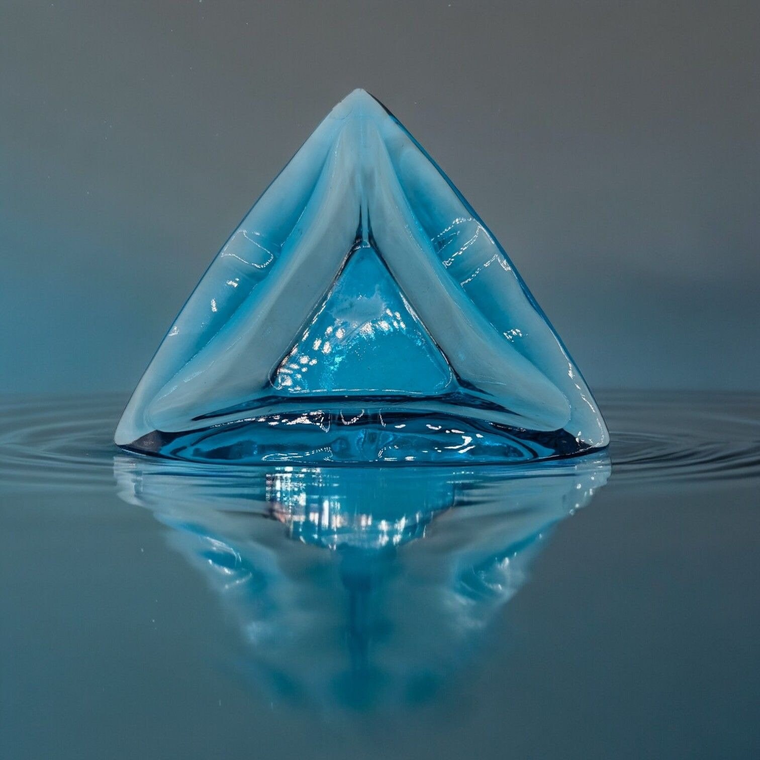 1960's Capri Ashtray by Hazel Atlas Glass Ashtray - Etsy