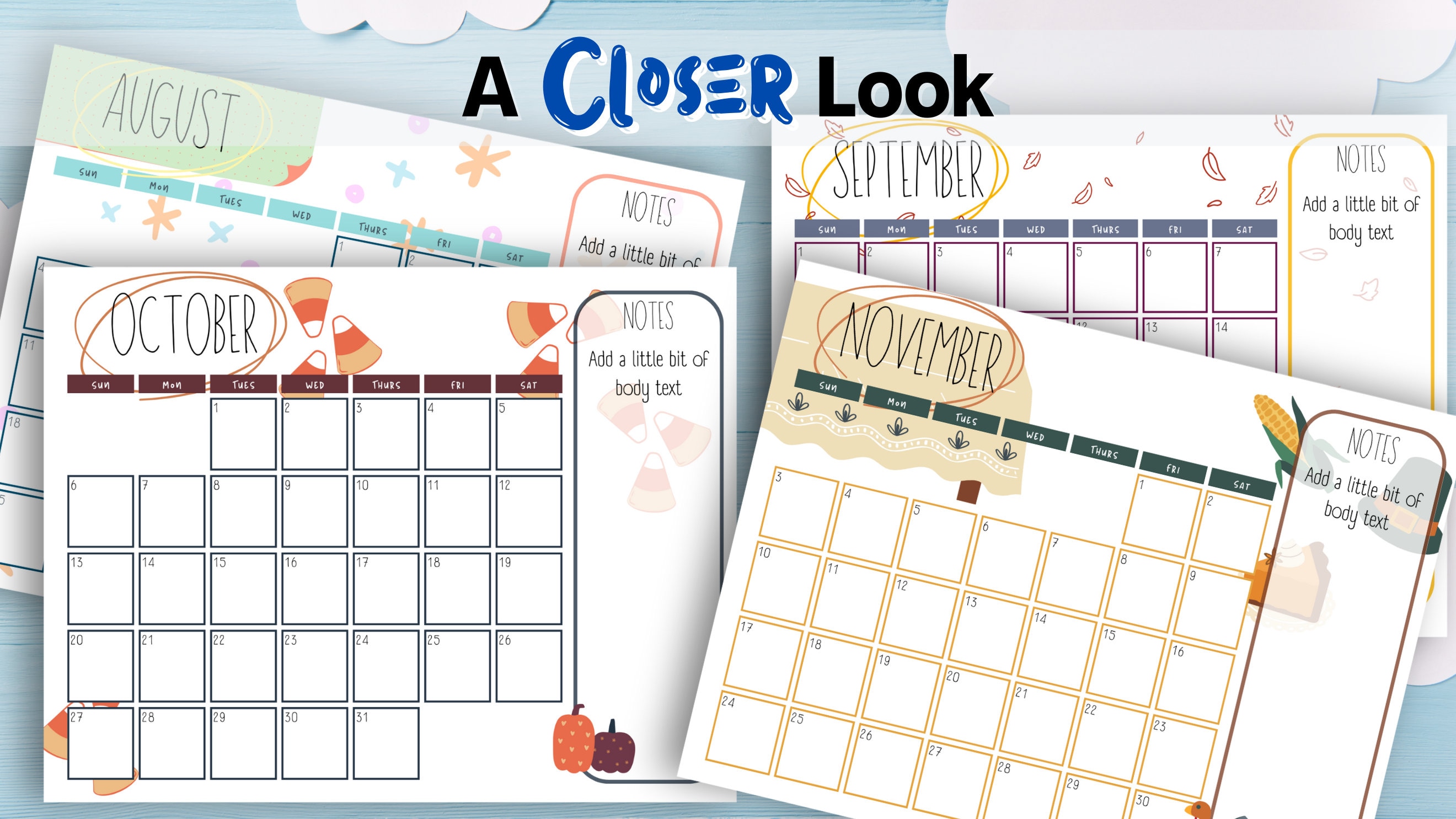 School Calendar 2024-2025 - Etsy UK