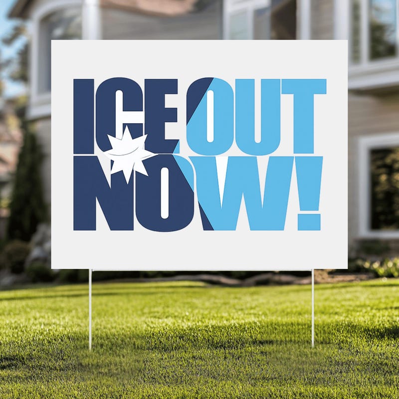 Ice Out Now Sign - Etsy
