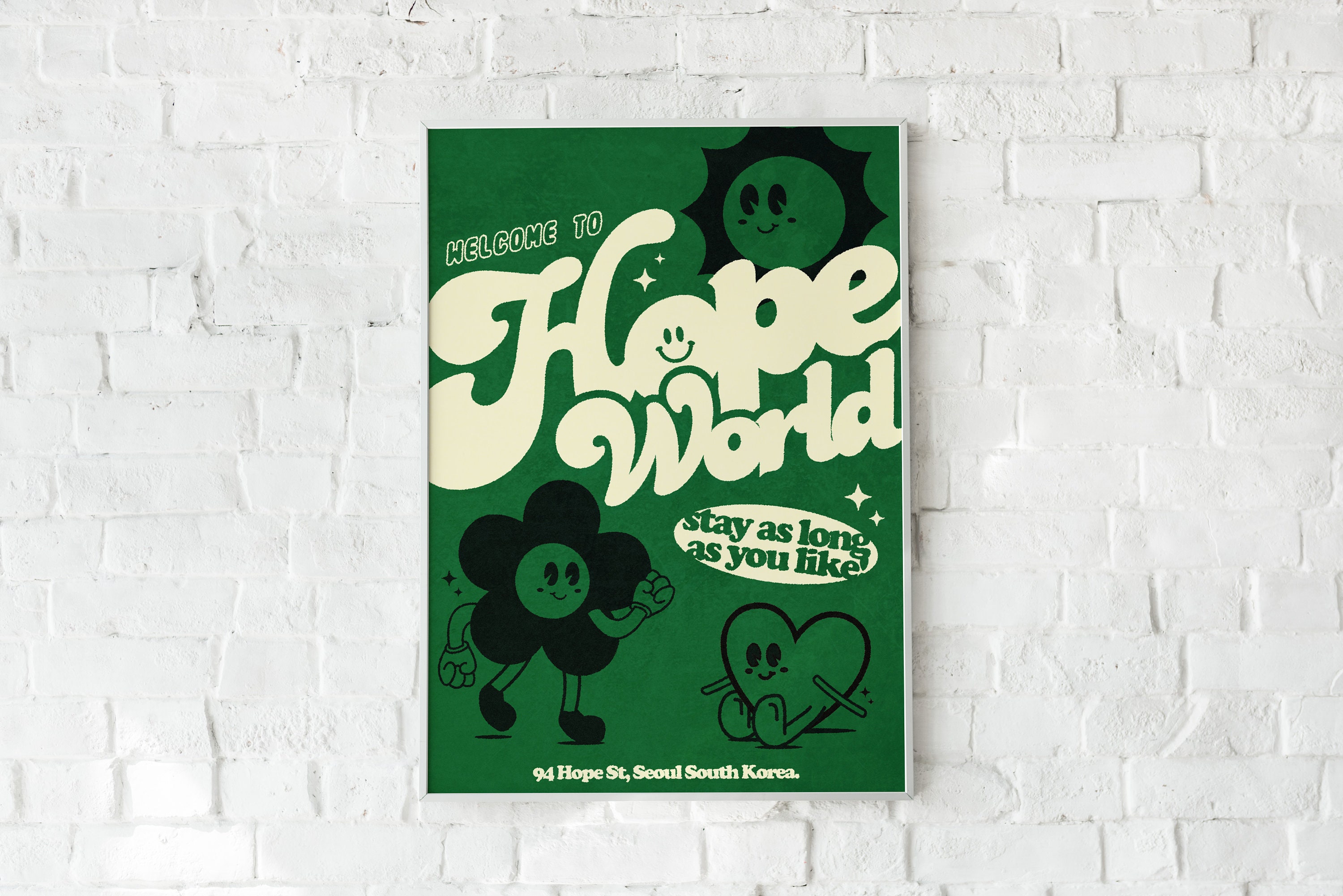 BTS J-Hope "Hope World" Premium Matte Vertical Posters Starting at $12. ...