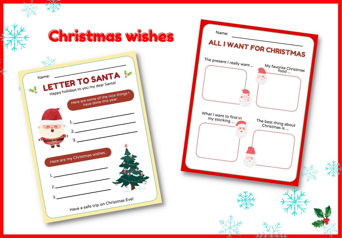 Christmas Worksheets Bundle, Printable Christmas Worksheets ...