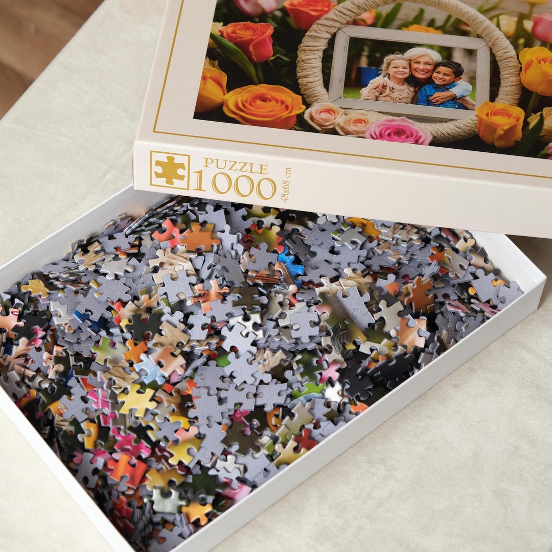 Personalized Photo Jigsaw Puzzle: Custom Family Keepsake Gift - Etsy