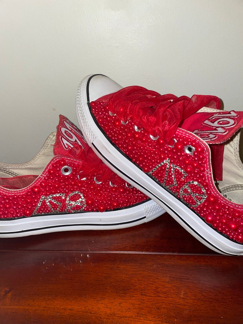 Themed Blinged Out Chuck Taylors Low-top Sneakers - Etsy