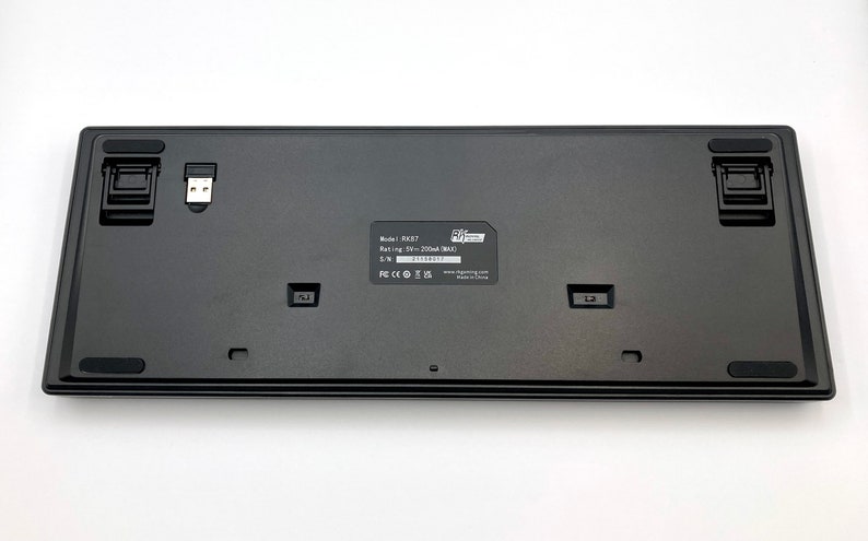 Royal Kludge RK87 RGB Mechanical Keyboard Wireless USB - Etsy