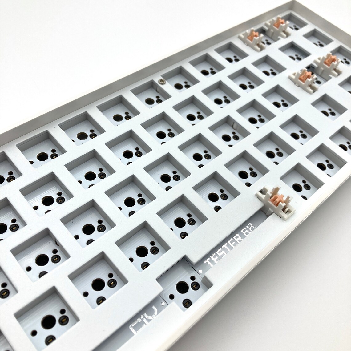 CIY Tester 68 TES68 Mechanical Keyboard Kit White - Etsy