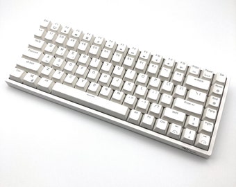 White Rgb Keyboard - Etsy
