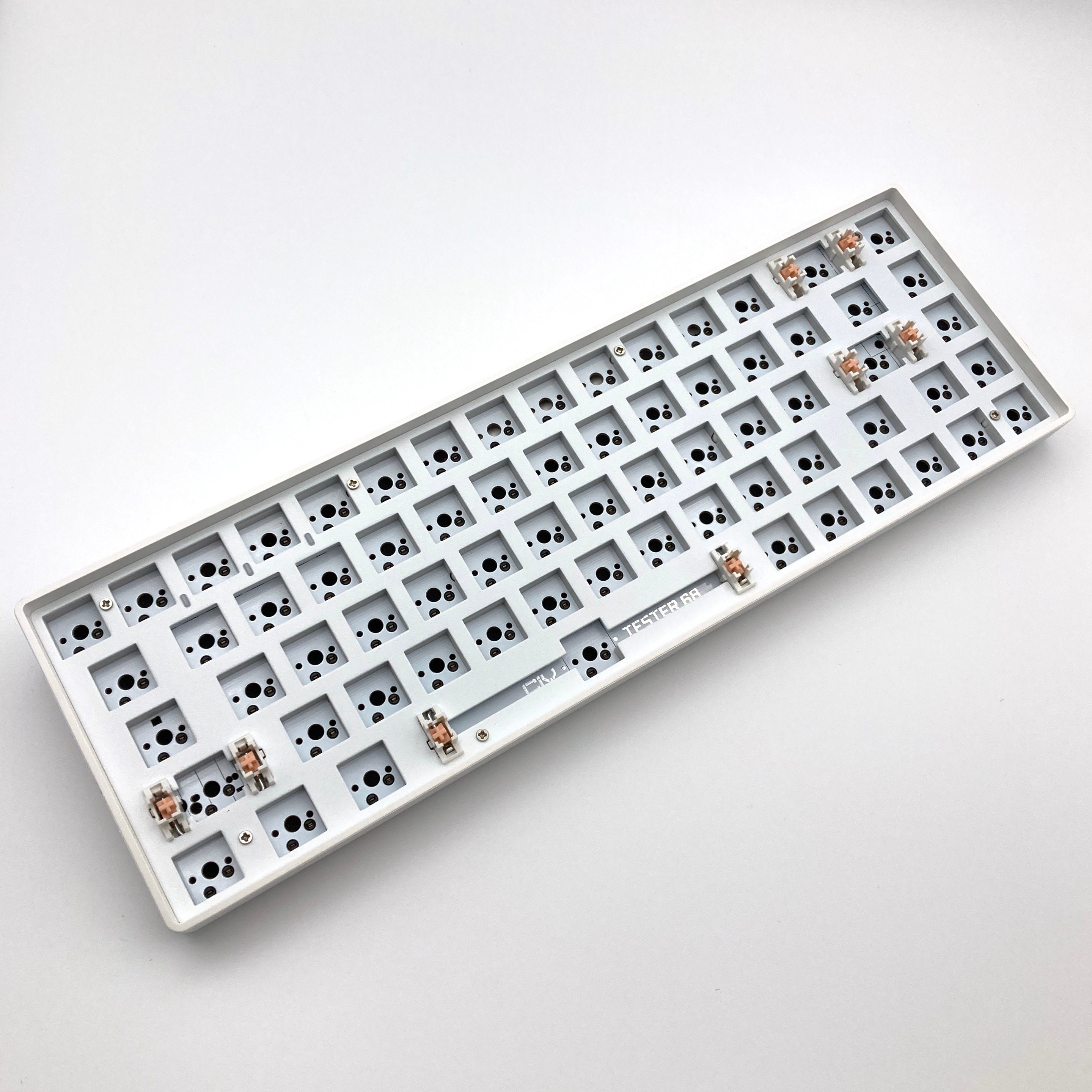 CIY Tester 68 TES68 Mechanical Keyboard Kit White - Etsy