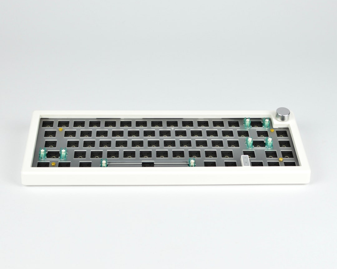 GMK67 Gasket Mount Mechanical Keyboard Kit W/ Knob RGB Tri-mode ...