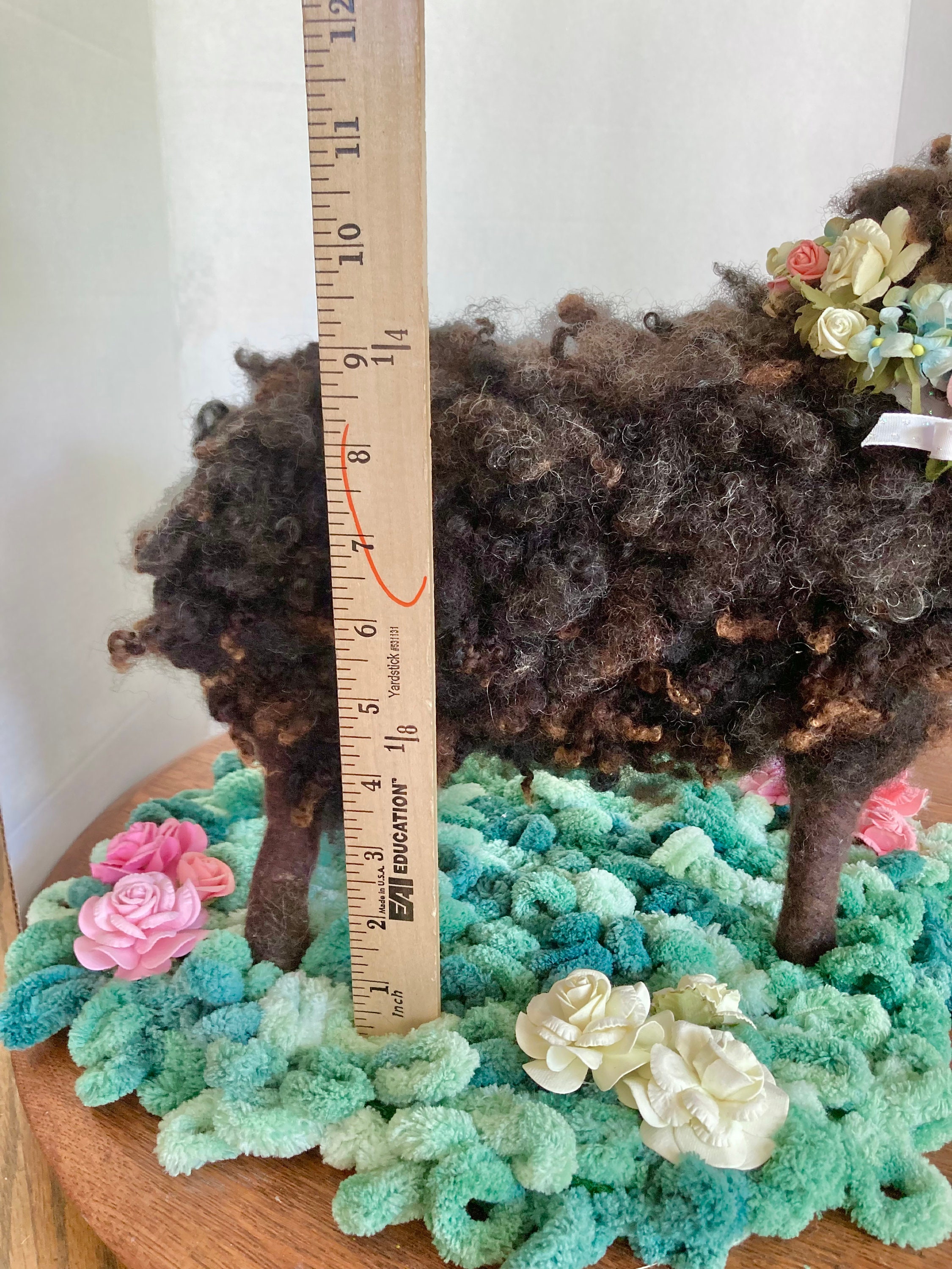 Large Wool Felted Wensleydale Sheep - Etsy