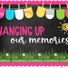 BULLETIN BOARD KIT Hanging up Our Memories End of School - Etsy
