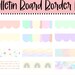 BULLETIN BOARD BORDERS Pastels Collection Classroom - Etsy