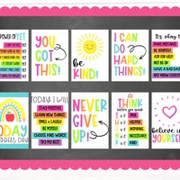 Boho Daisy Classroom Growth Mindset and Inclusion Posters Printable ...