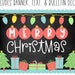 BULLETIN BOARD KIT- Merry Christmas | Christmas Holiday | Classroom ...