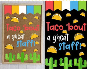 Taco Bulletin Board - Etsy