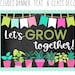 BULLETIN BOARD KIT Let's Grow Together Back to School - Etsy