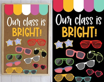 Summer Bulletin Board Our Class is so Cool Classroom Door Decor - Etsy