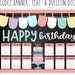 BULLETIN BOARD KIT- Happy Birthday Display | Positive Classroom ...