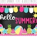 BULLETIN BOARD KIT - Hello Summer | End of School Year | June Décor ...