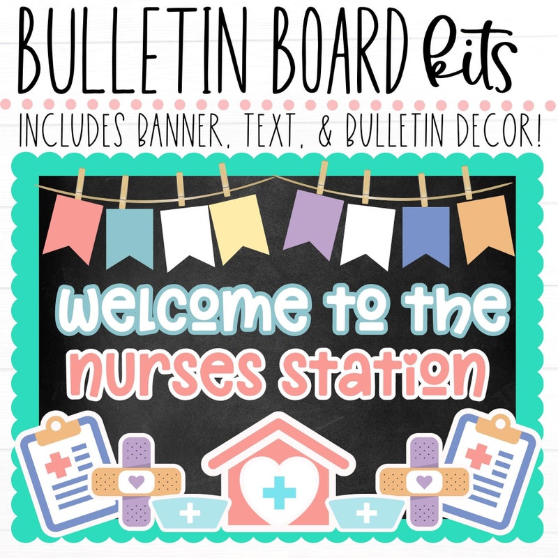 Nurse Bulletin Board - Etsy