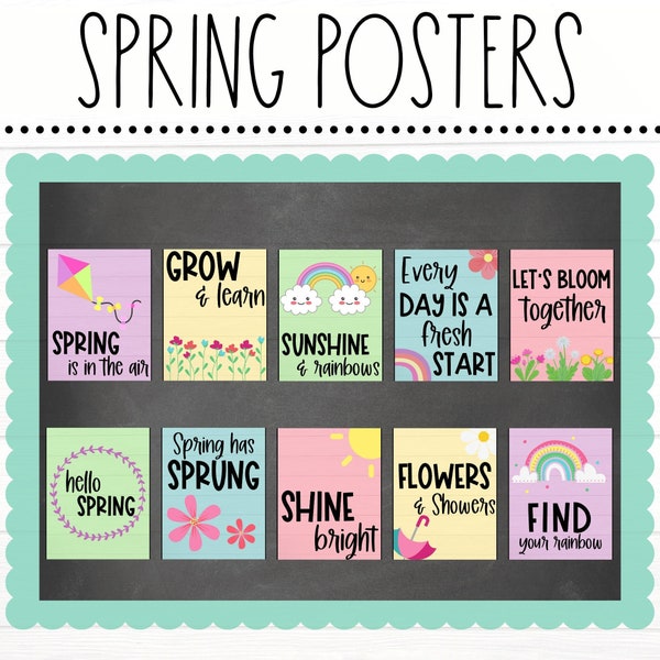 Spring Bulletin - Etsy