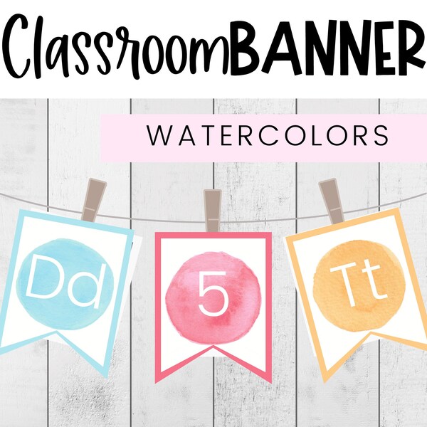 Classroom Banner - Etsy