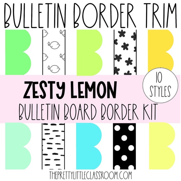Lemon Bulletin Board - Etsy