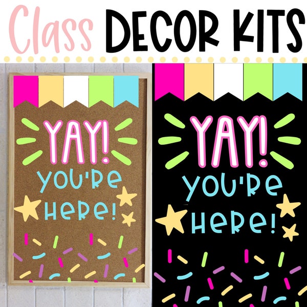 Back to School Bulletin Board - Etsy
