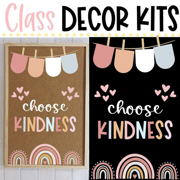 Choose Kindness Bulletin Board - Etsy