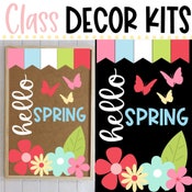 Spring Bulletin Board Kit & Spring Classroom Door Decor - Etsy Canada