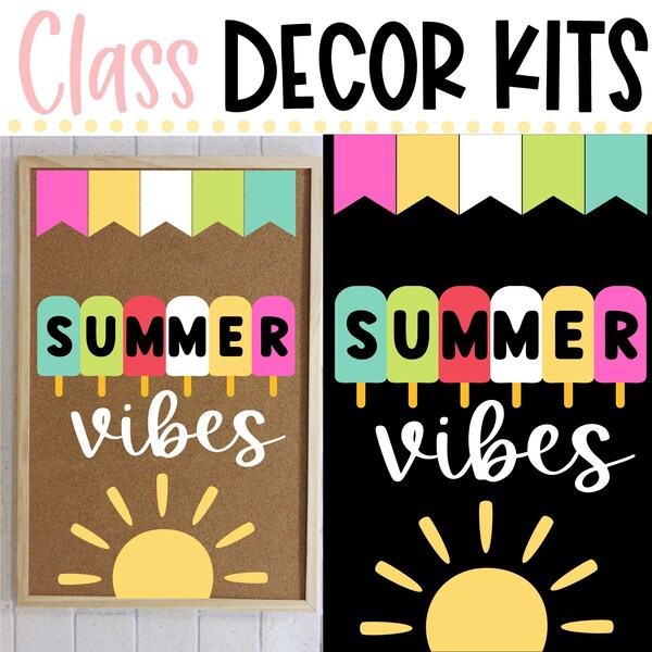 Summer Classroom Decor - Etsy