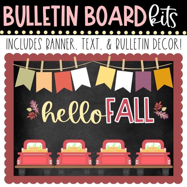 Fall Bulletin Board - Etsy