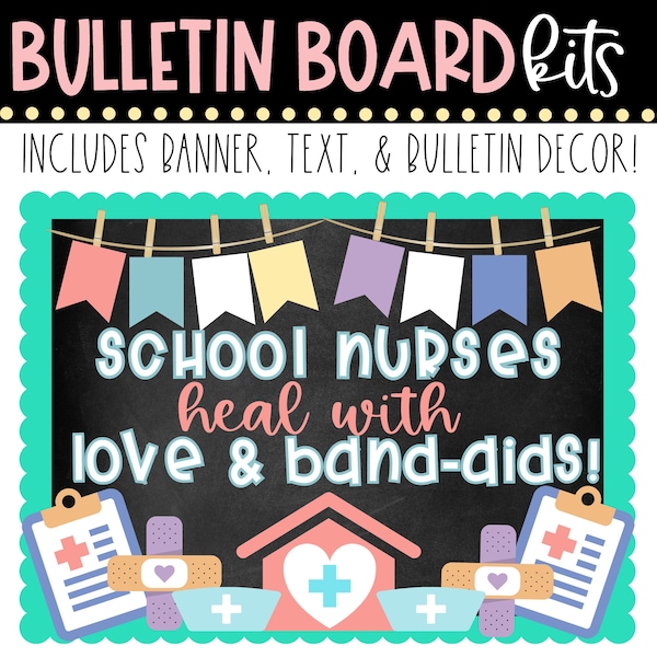 Spring Nurse Bulletin Board - Etsy