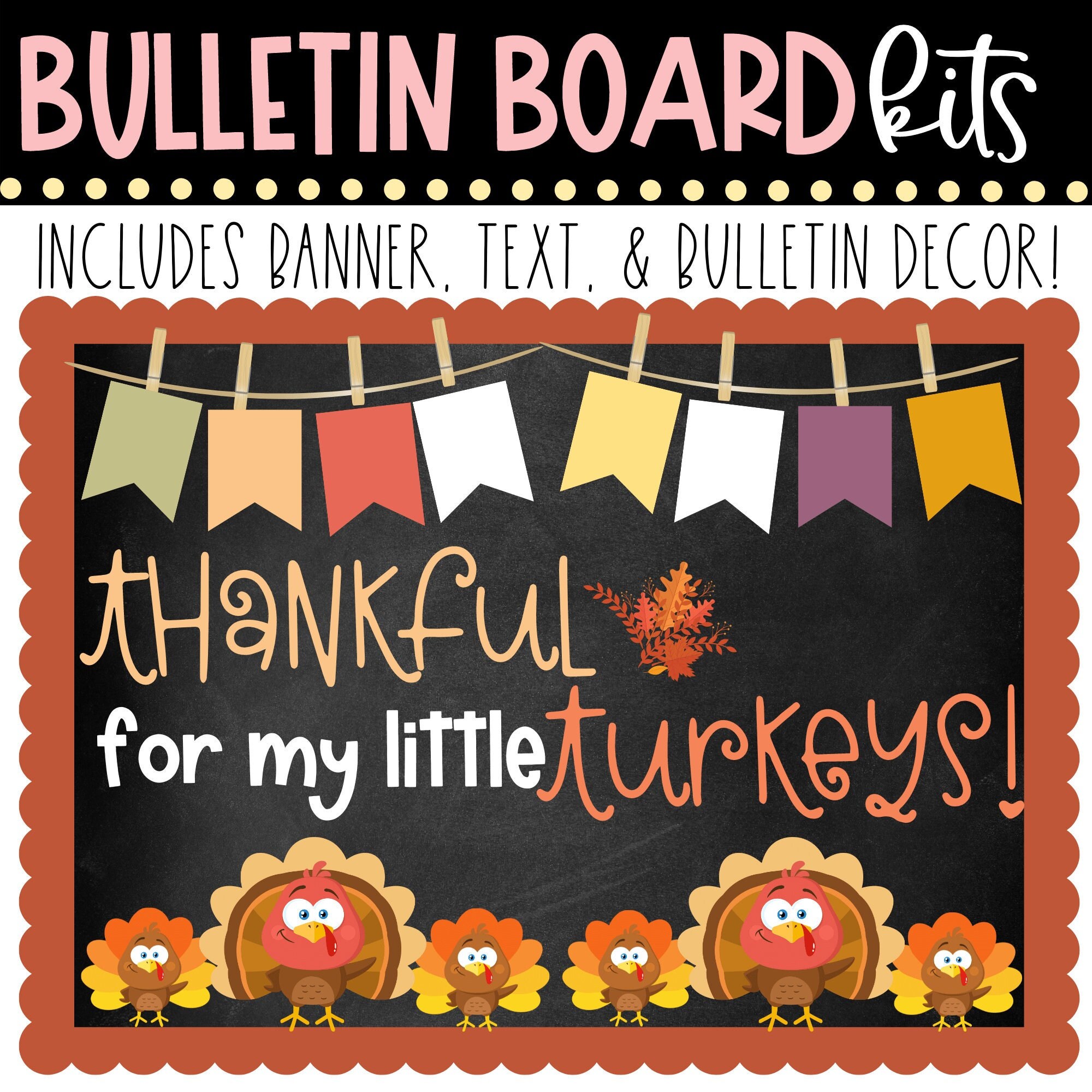 November Bulletin Board For Decorations