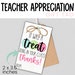 TEACHER GIFT TAGS It Was a Treat Being in Your Class Teacher Tag ...
