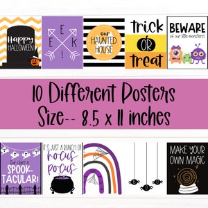 BULLETIN BOARD KITS Halloween Classroom Posters Classroom - Etsy