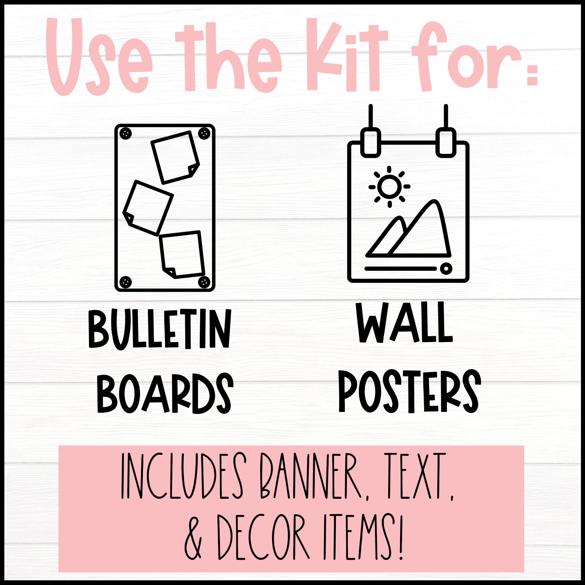 BULLETIN BOARD KIT - Spring | Let's Bloom Together | Classroom Décor ...