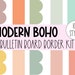 BULLETIN BOARD BORDERS Bold & Bright Collection Classroom Bulletin ...