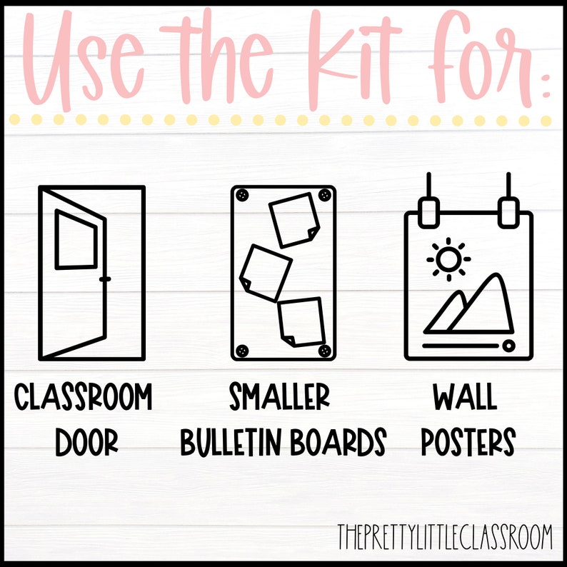 Classroom Poster Be Kind Positive Affirmations Class - Etsy