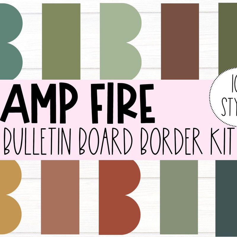 Camping Bulletin Board - Etsy