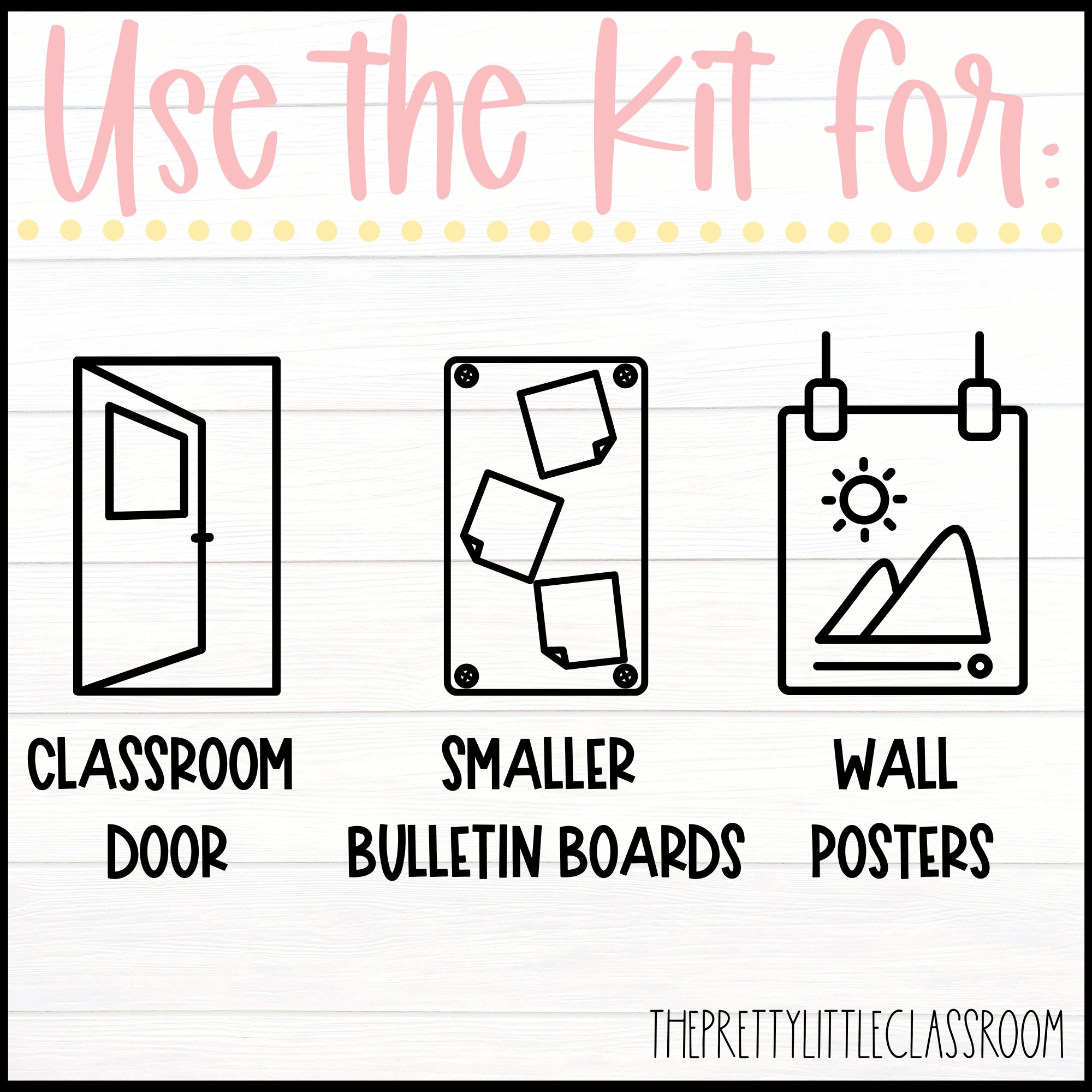 CLASS DECOR KIT- Back to the Daily Grind | Back to School | Staffroom ...