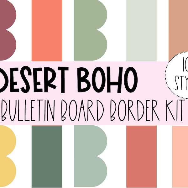 Desert Bulletin Board - Etsy