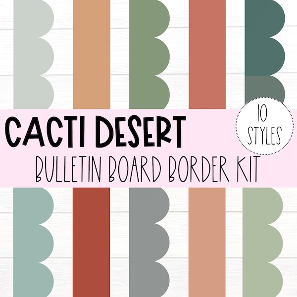Desert Bulletin Board - Etsy