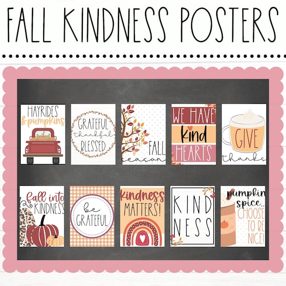 Kindness Posters Ideas