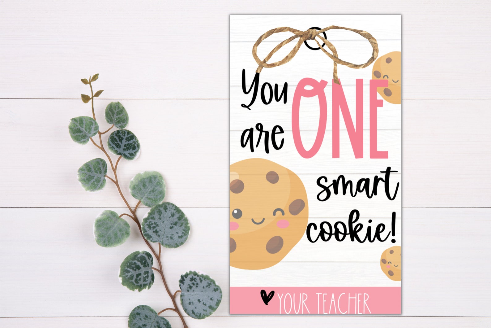 STUDENT GIFT TAGS - You Are One Smart Cookie | End of Year Gift ...