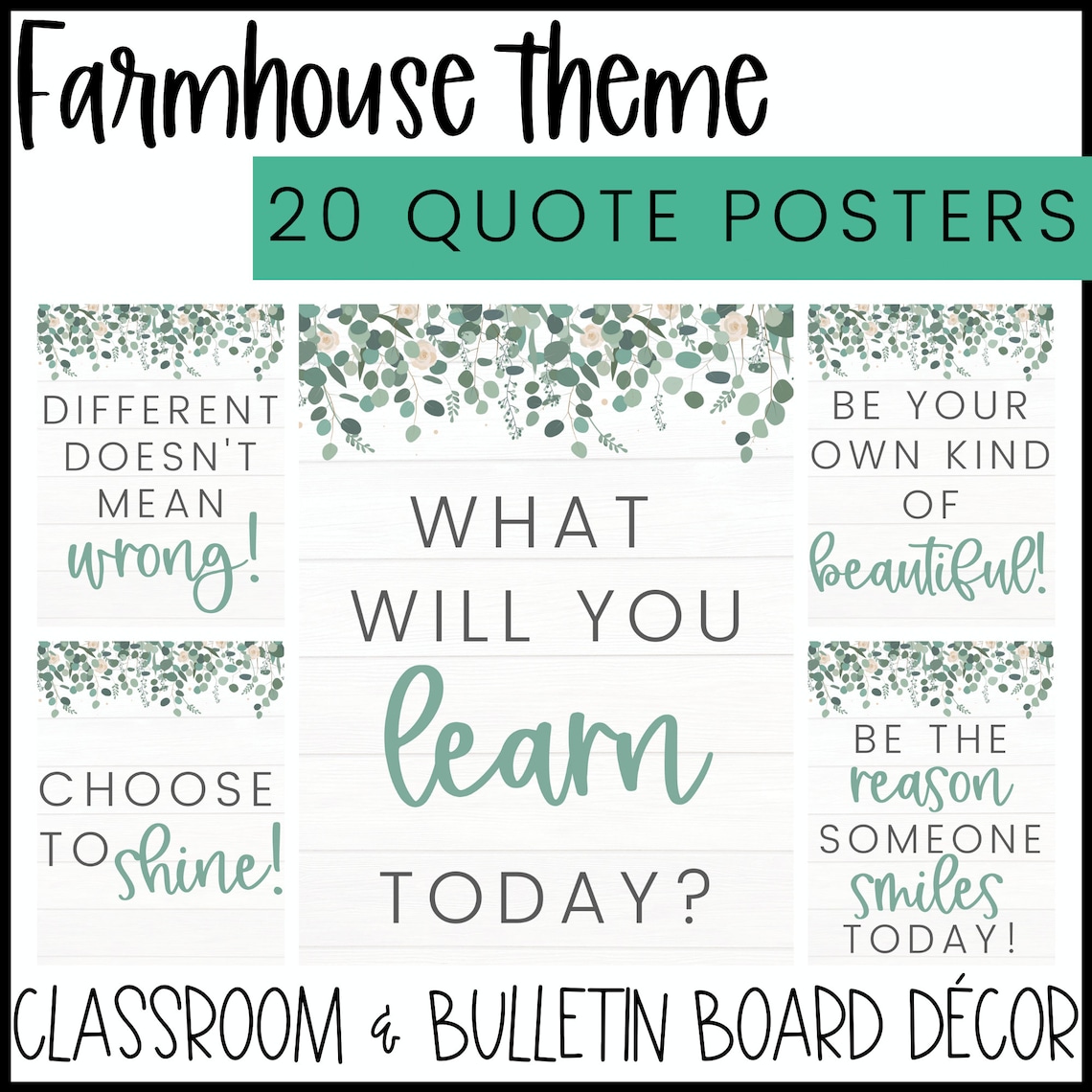 CLASSROOM DECOR Growth Mindset Motivational Posters - Etsy