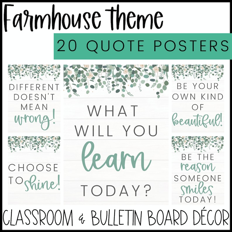CLASSROOM DECOR Growth Mindset Motivational Posters - Etsy