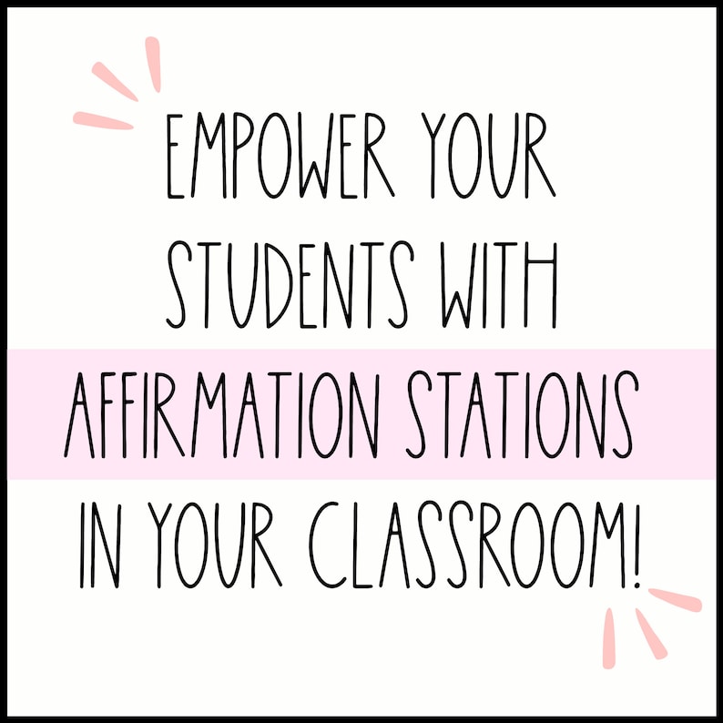BULLETIN BOARD KIT- Affirmation Station | Bulletin Board | Positive ...