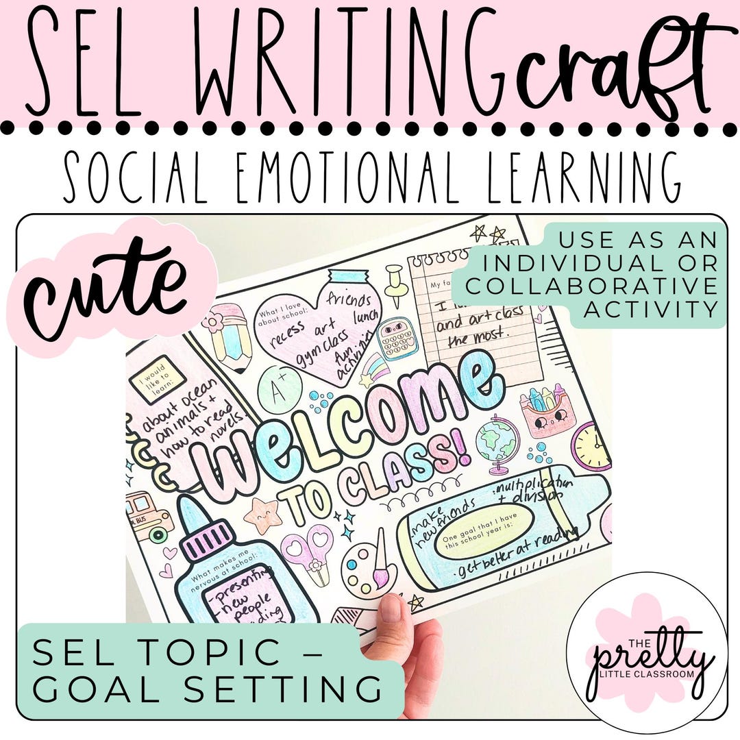 Social Emotional Learning | SEL Collaborative Writing Craft | Welcome to Class Activity | Back ...