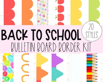 Bulletin Board Trim Border - Etsy